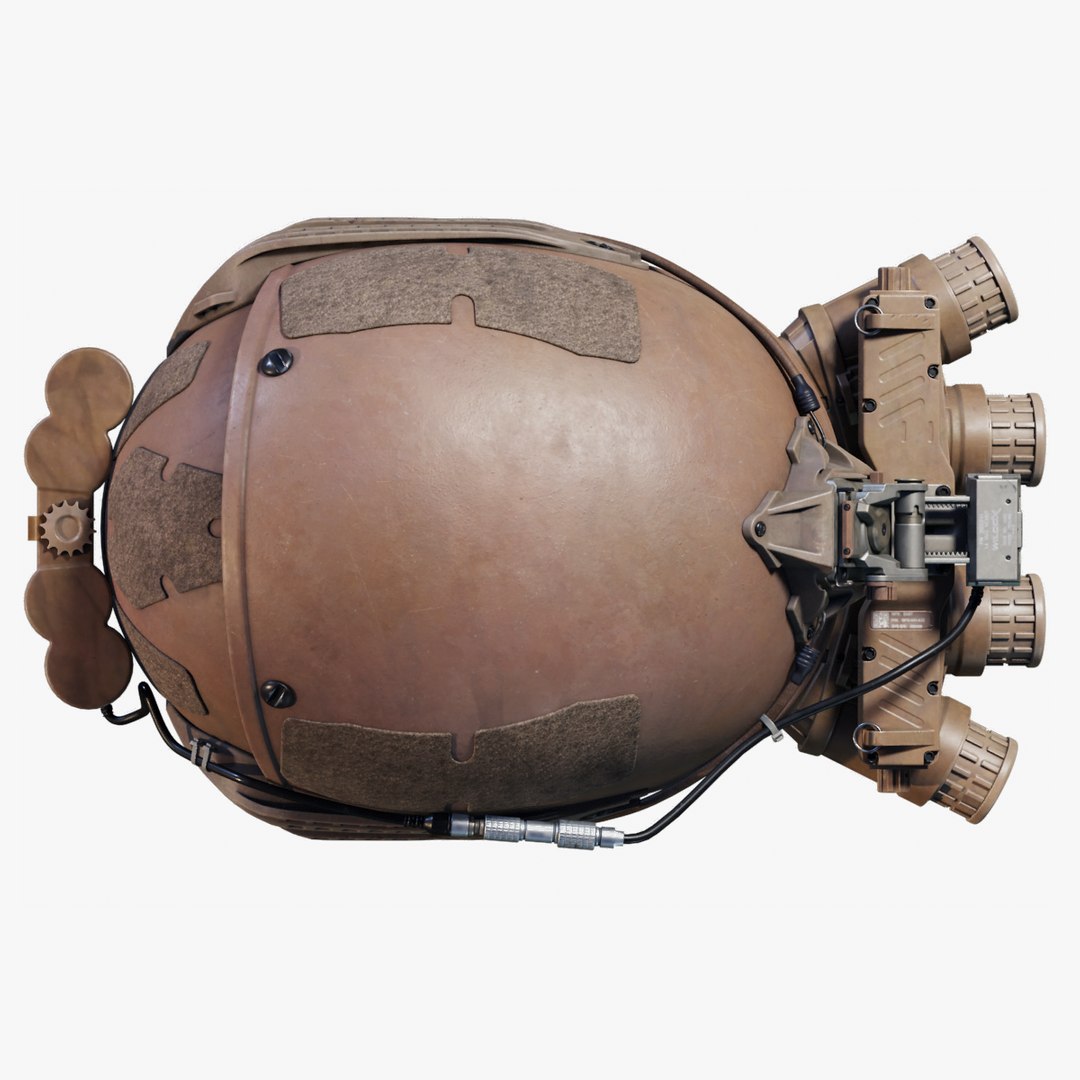 3D model Airframe and GPNVG-18 night vision device - TurboSquid 2029415