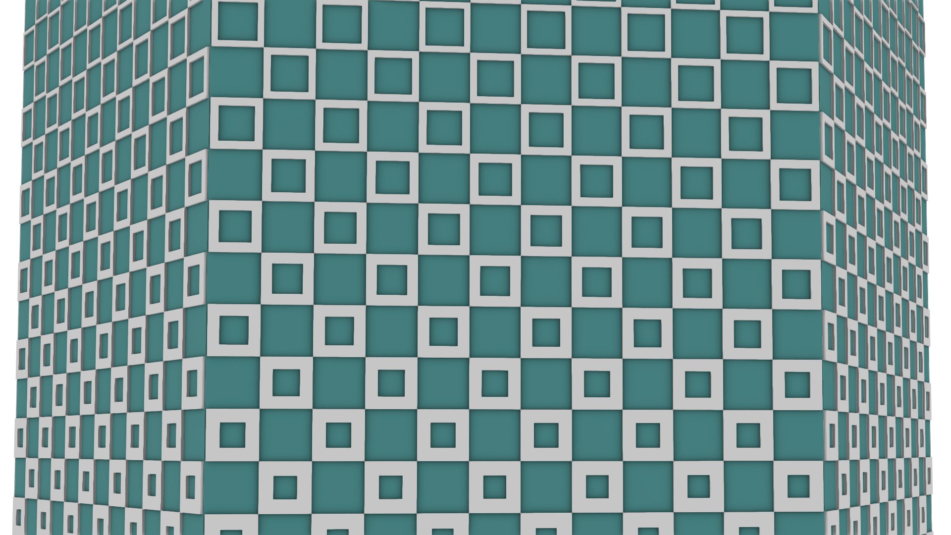 Parametric Square Pattern Hexagon Model - TurboSquid 2344960