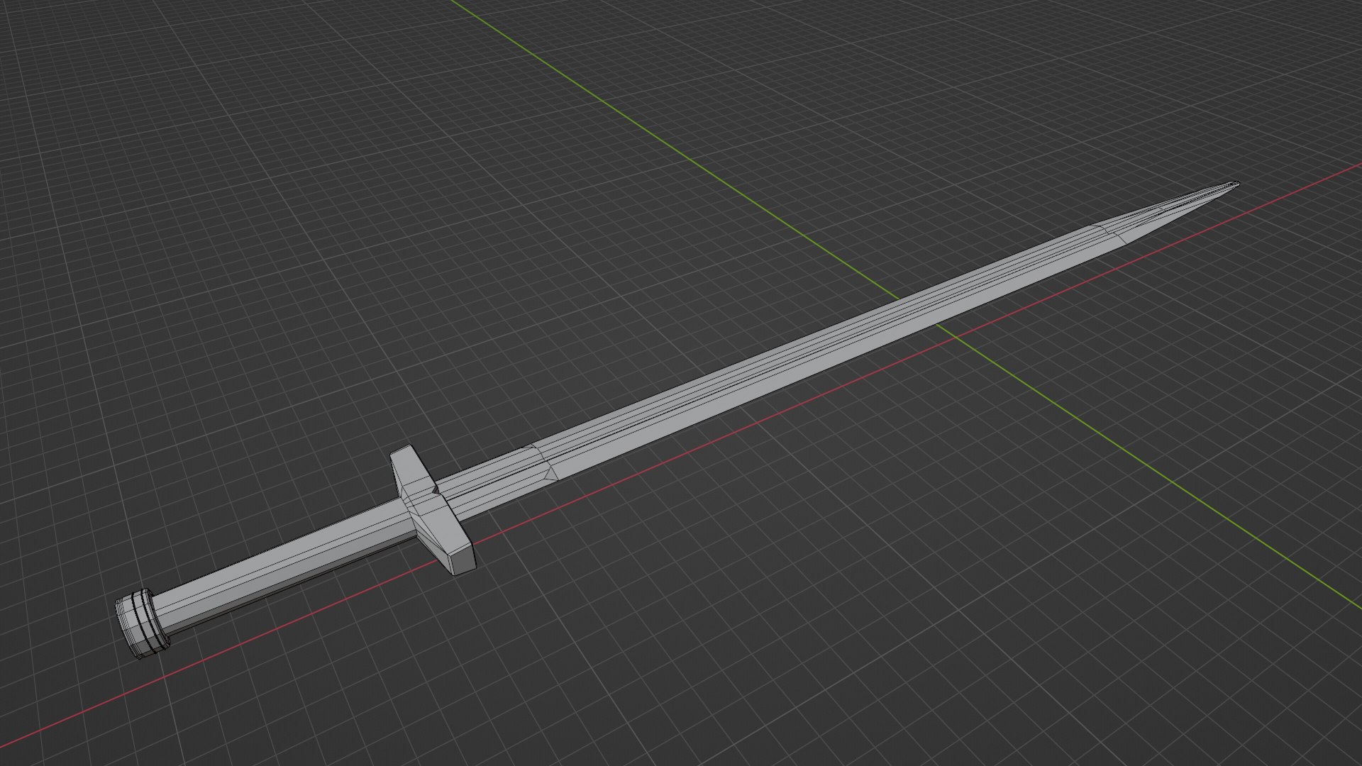 3D Game Ready Sword Model - TurboSquid 1939134