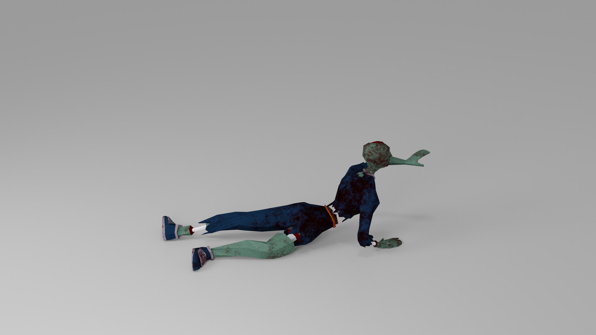 Zombie Undead Living Dead Corpse Infected 3D Model - TurboSquid 2068156
