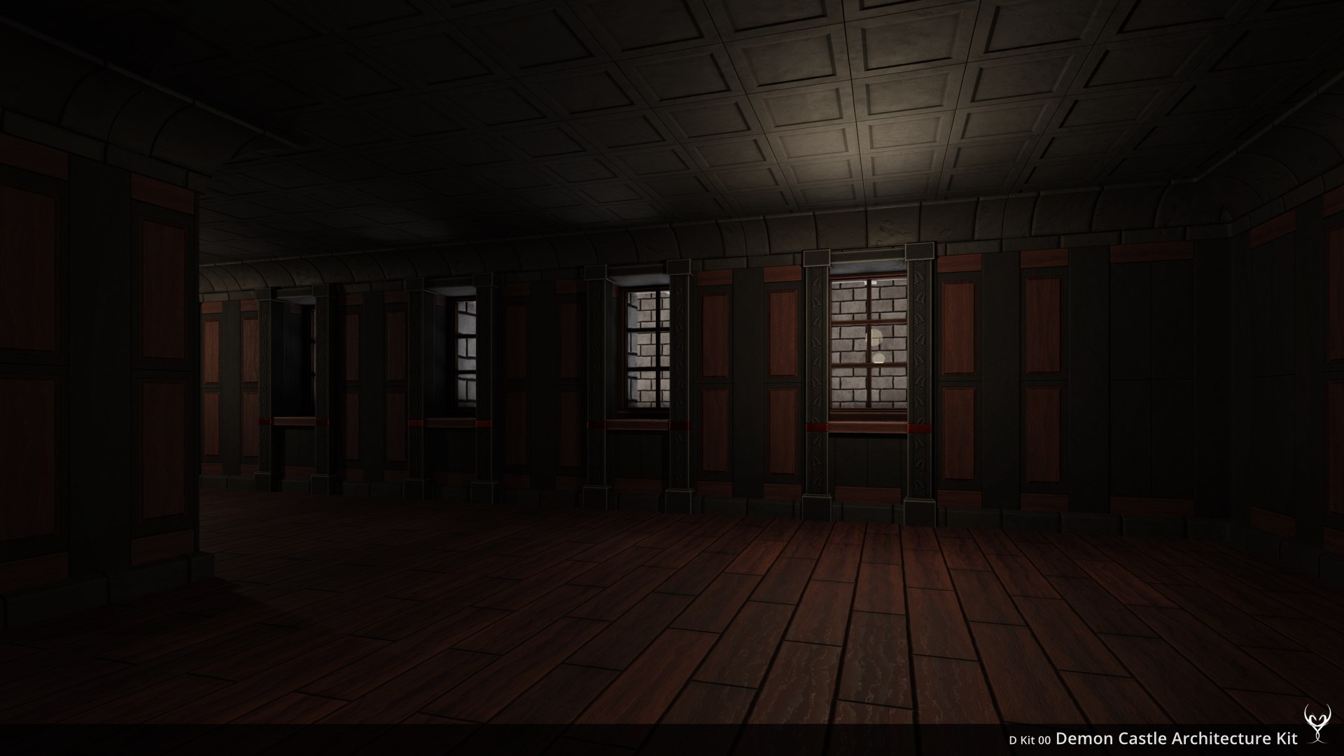 3D D Kit 00 Demon Castle Architecture Kit - Room Kit - TurboSquid 2089272