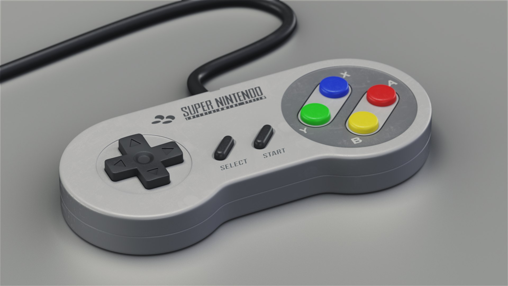 Super nintendo entertainment 3D model - TurboSquid 1708254