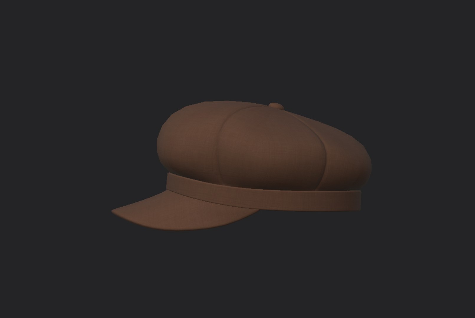 Poor boy hat 3D model - TurboSquid 1523046