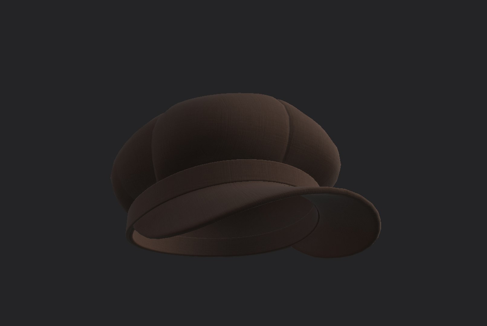 Poor Boy Hat 3D Model - TurboSquid 1523046