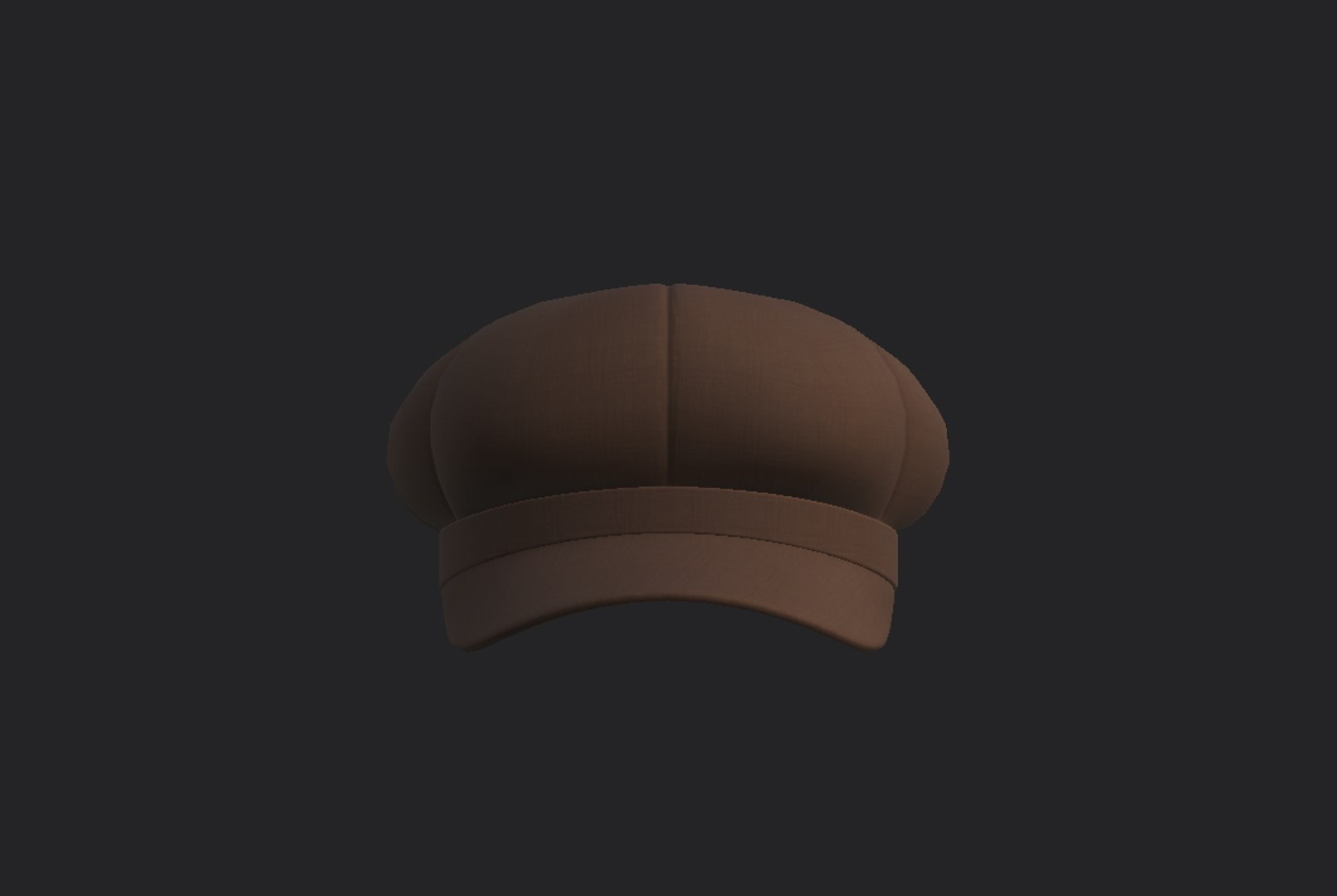 Poor boy hat 3D model - TurboSquid 1523046