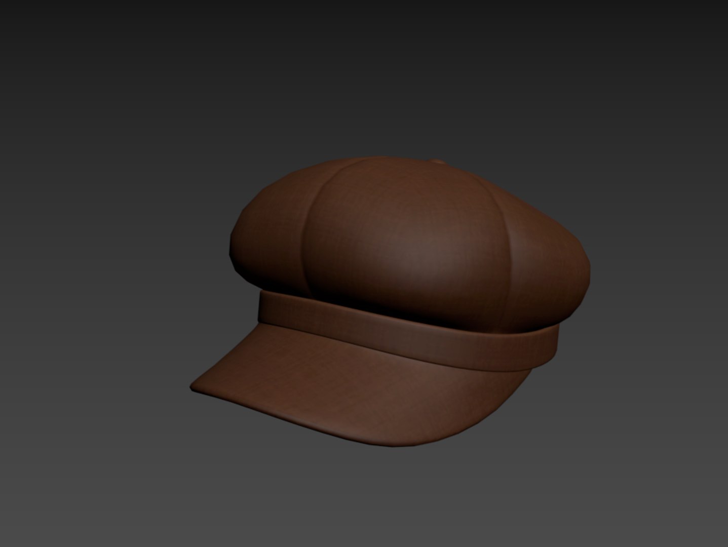 Poor boy hat 3D model - TurboSquid 1523046