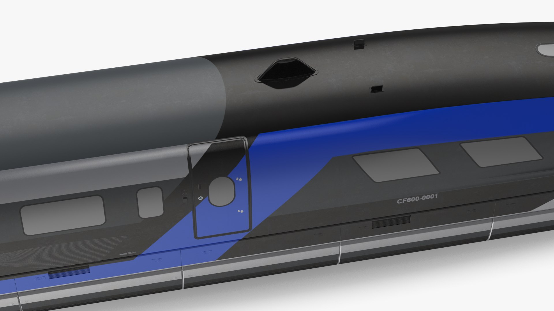 3D Magnetic Levitation Train Locomotive - TurboSquid 2080791