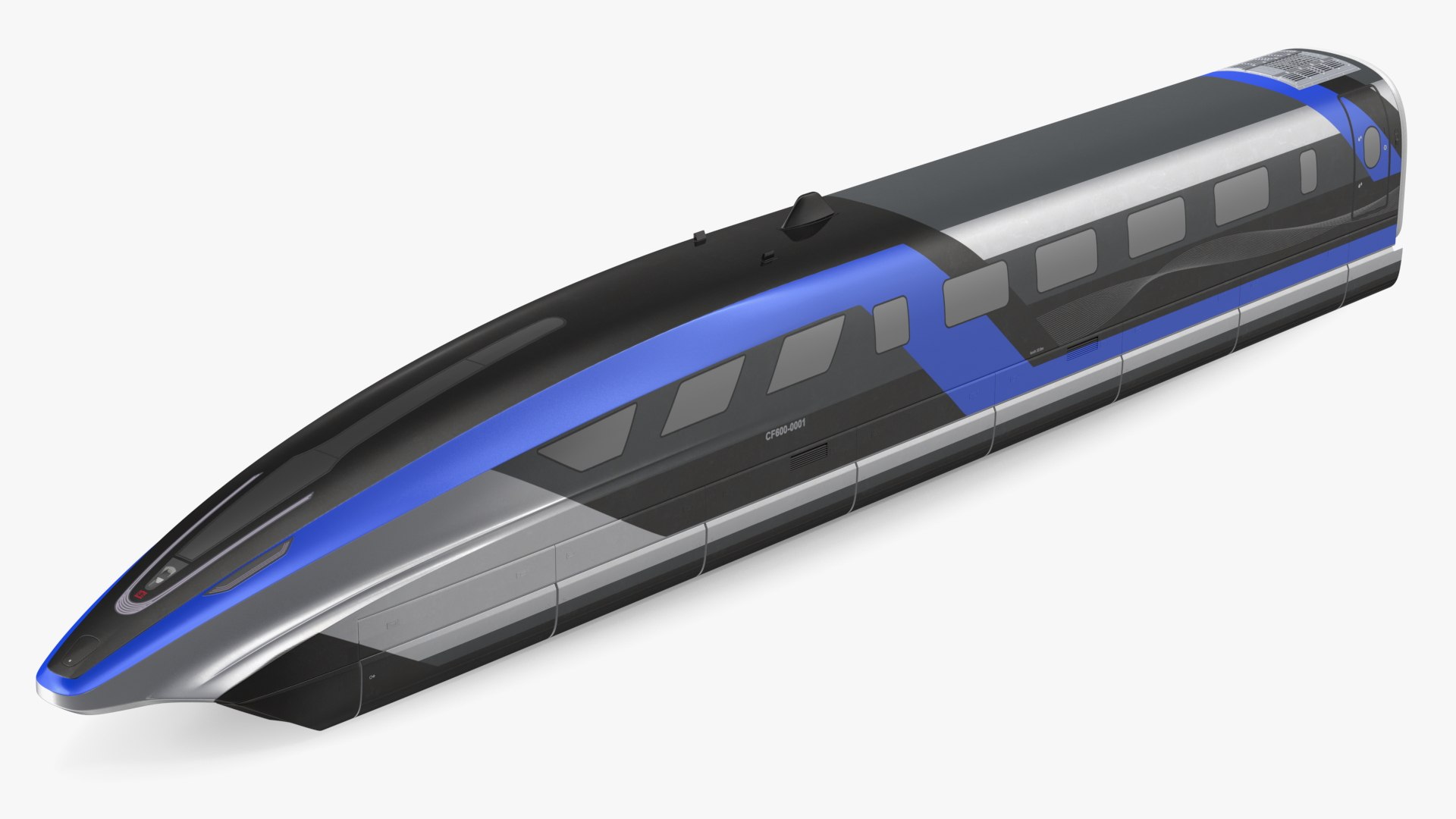 3D Magnetic Levitation Train Locomotive - TurboSquid 2080791