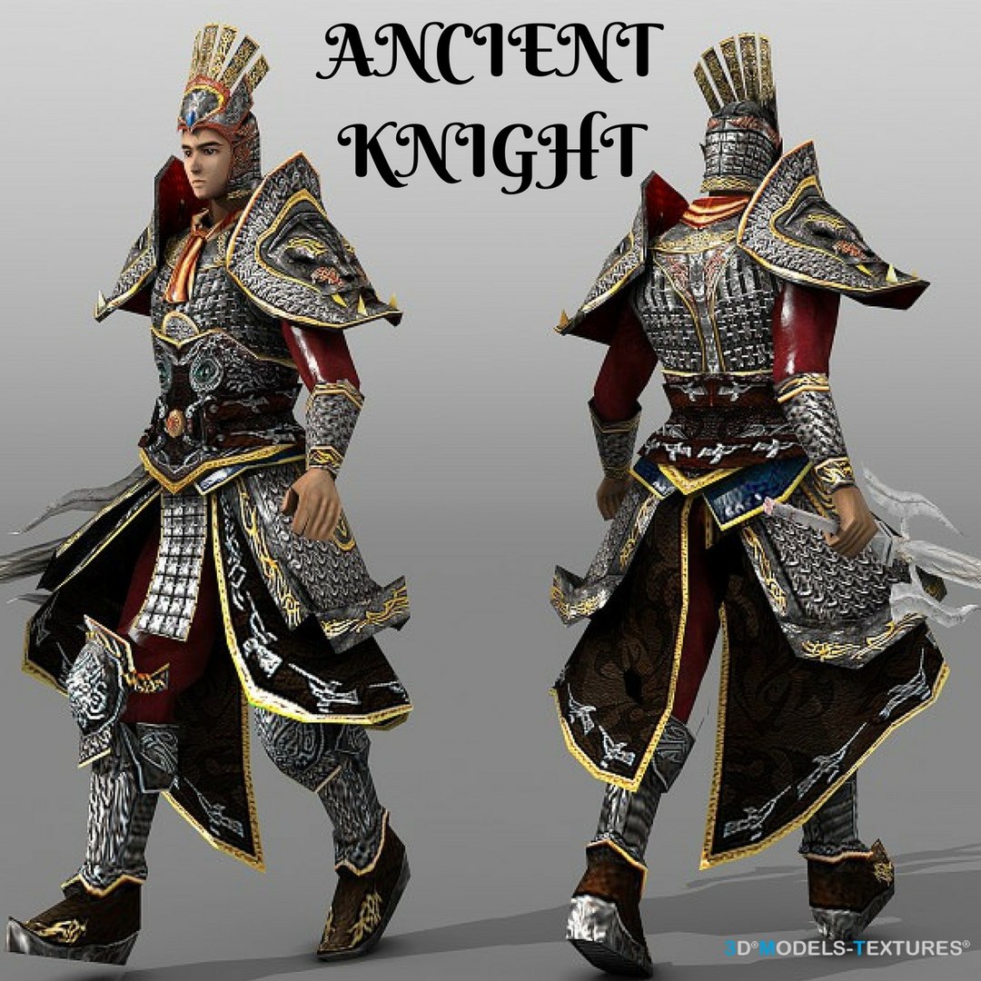 Ancient Knight 3D Model - TurboSquid 1209071