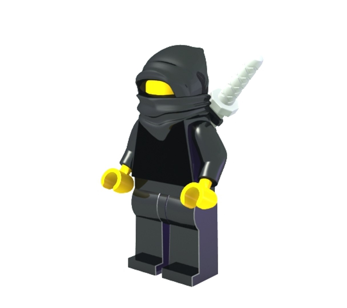 Lego Ninja 3d Model