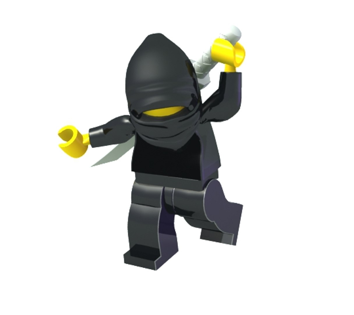 Lego Ninja 3d Model