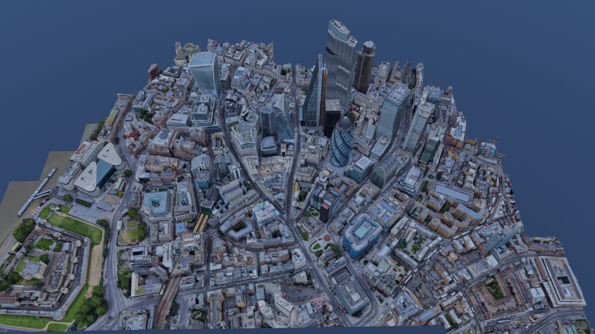 UK - London City Photogrammetry 3D Model - TurboSquid 1847802