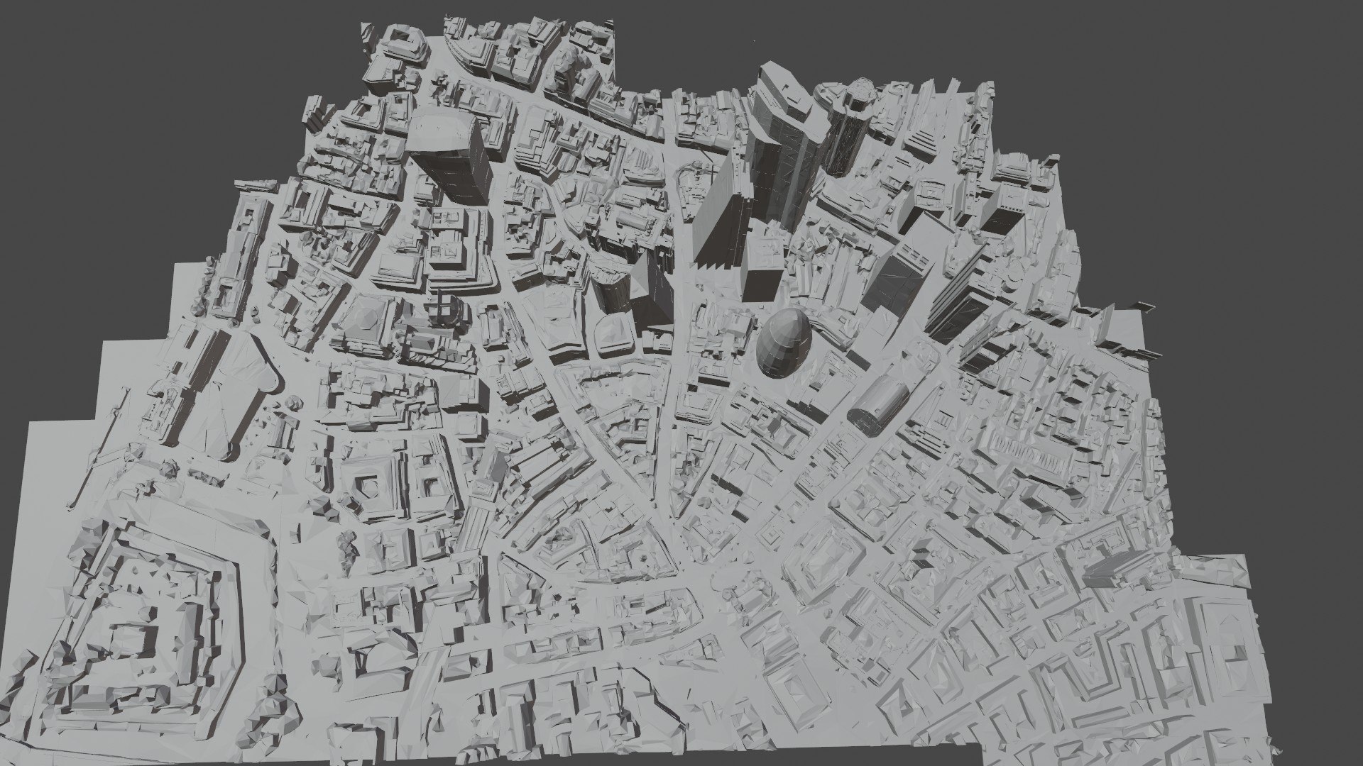 UK - London City Photogrammetry 3D Model - TurboSquid 1847802