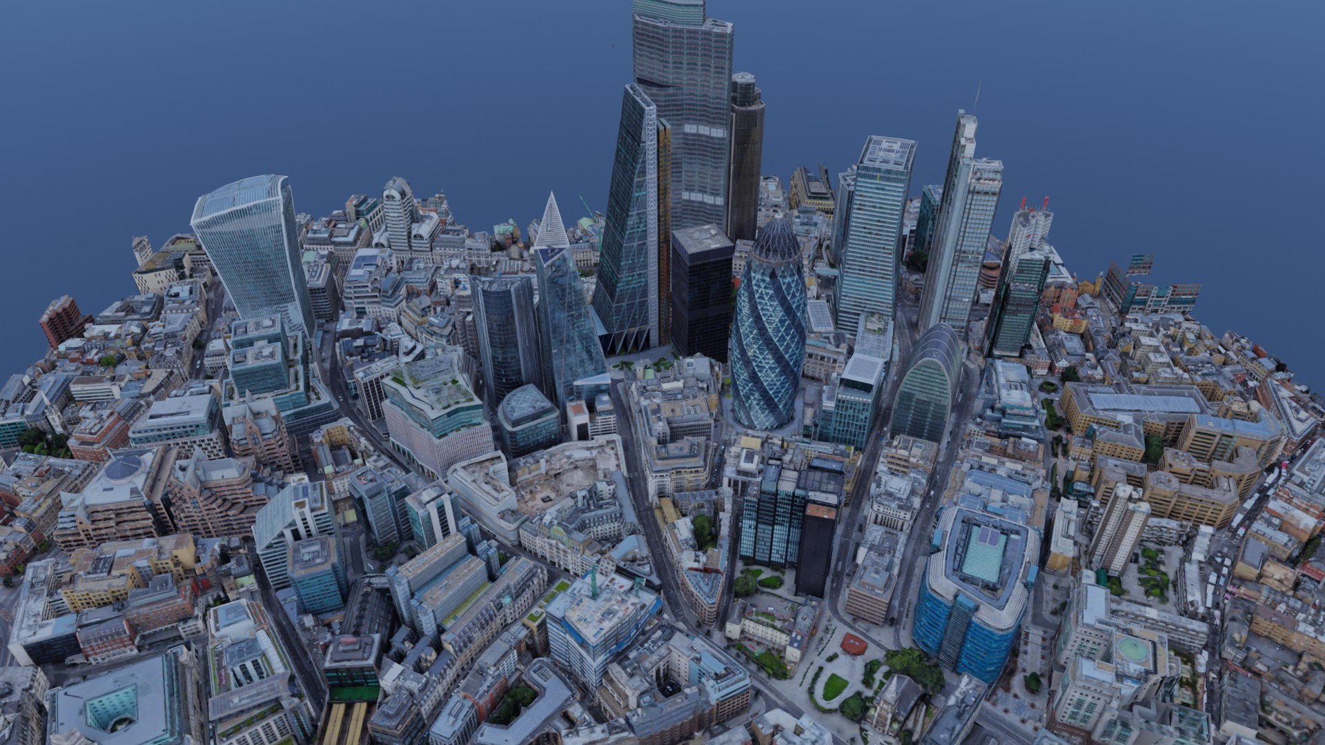 UK - London City Photogrammetry 3D Model - TurboSquid 1847802