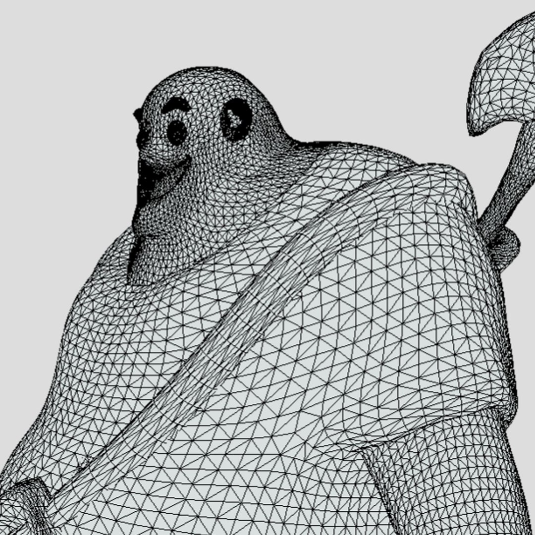 3D Guy Fat Model - TurboSquid 1551619