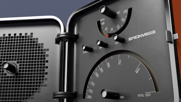 3D radio cubo - TurboSquid 1666903