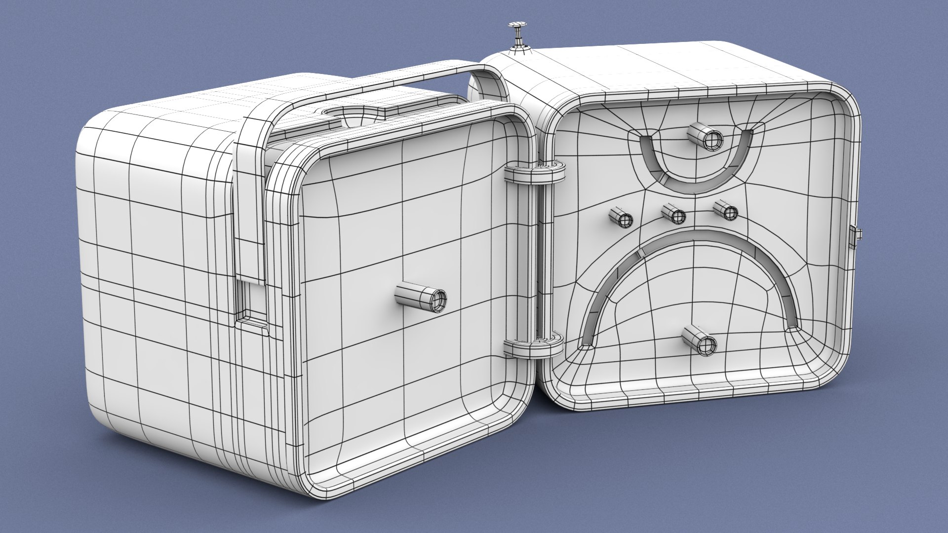 3D Radio Cubo - TurboSquid 1666903