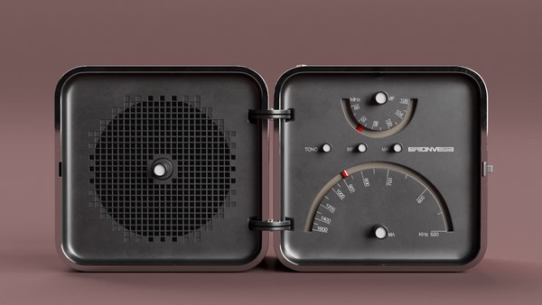 3D radio cubo - TurboSquid 1666903