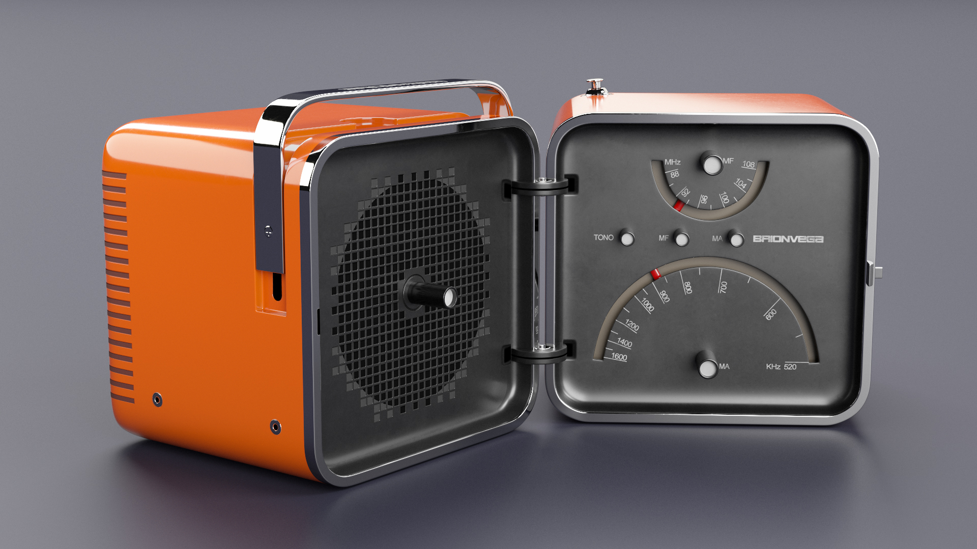 3D radio cubo - TurboSquid 1666903