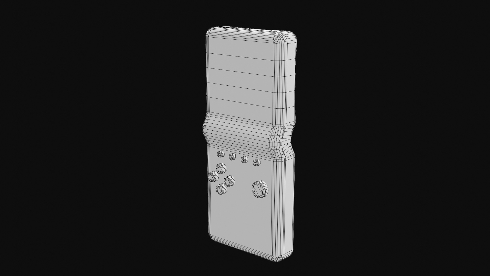Tetris Brick Game - Yellow Model - TurboSquid 2238639