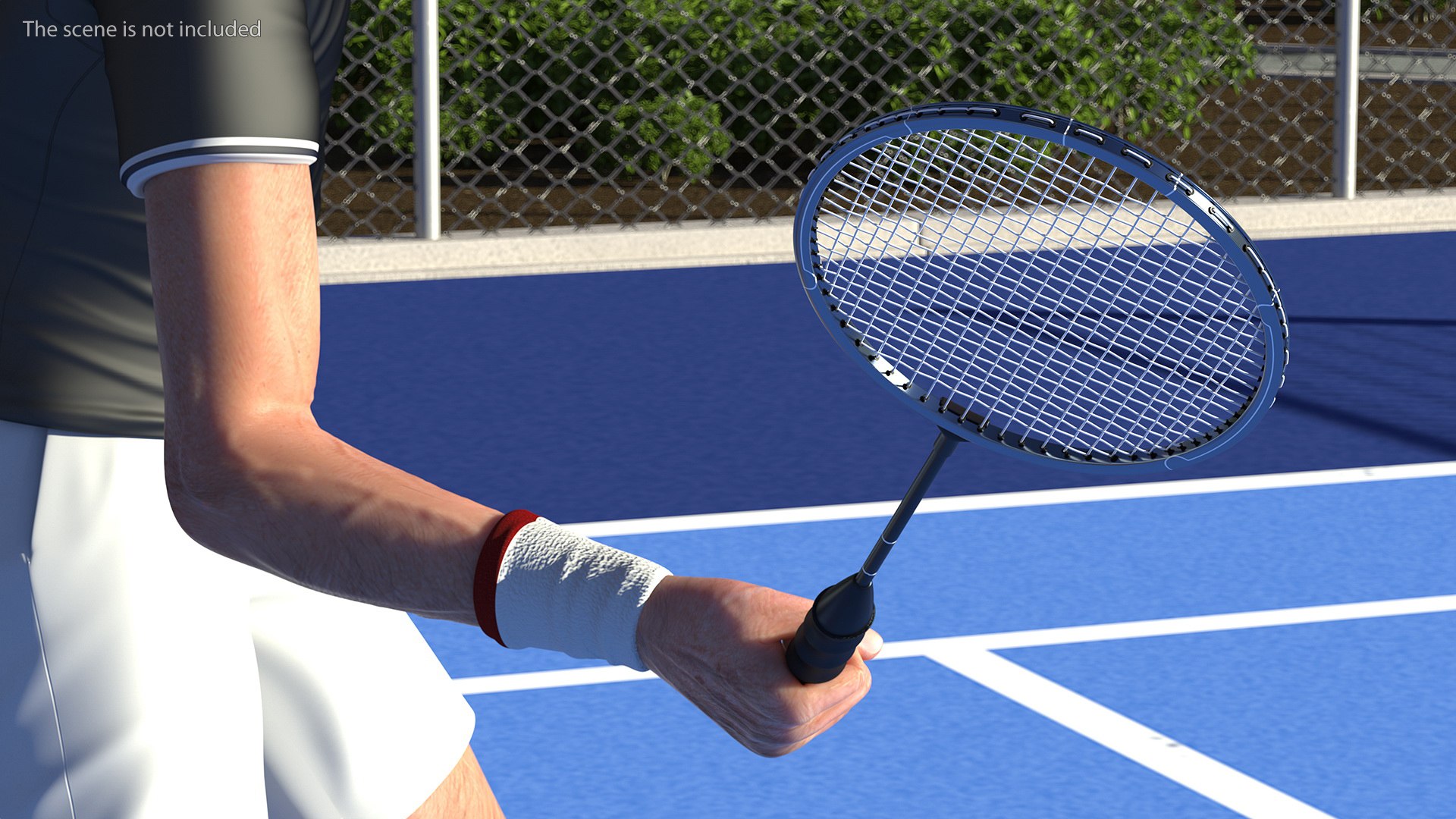 3D Professional Carbon Fiber Badminton Racket And Feather Shuttlecock ...