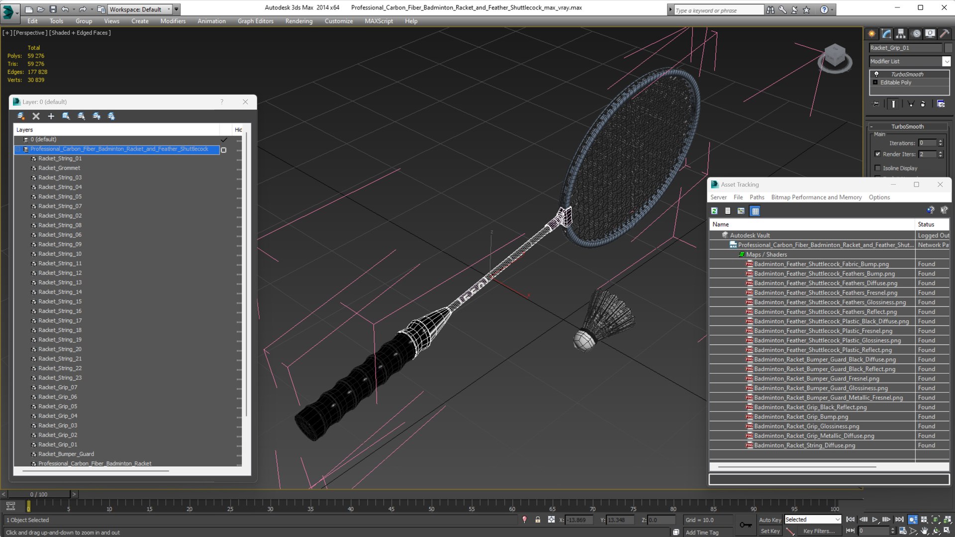 3D Professional Carbon Fiber Badminton Racket And Feather Shuttlecock ...