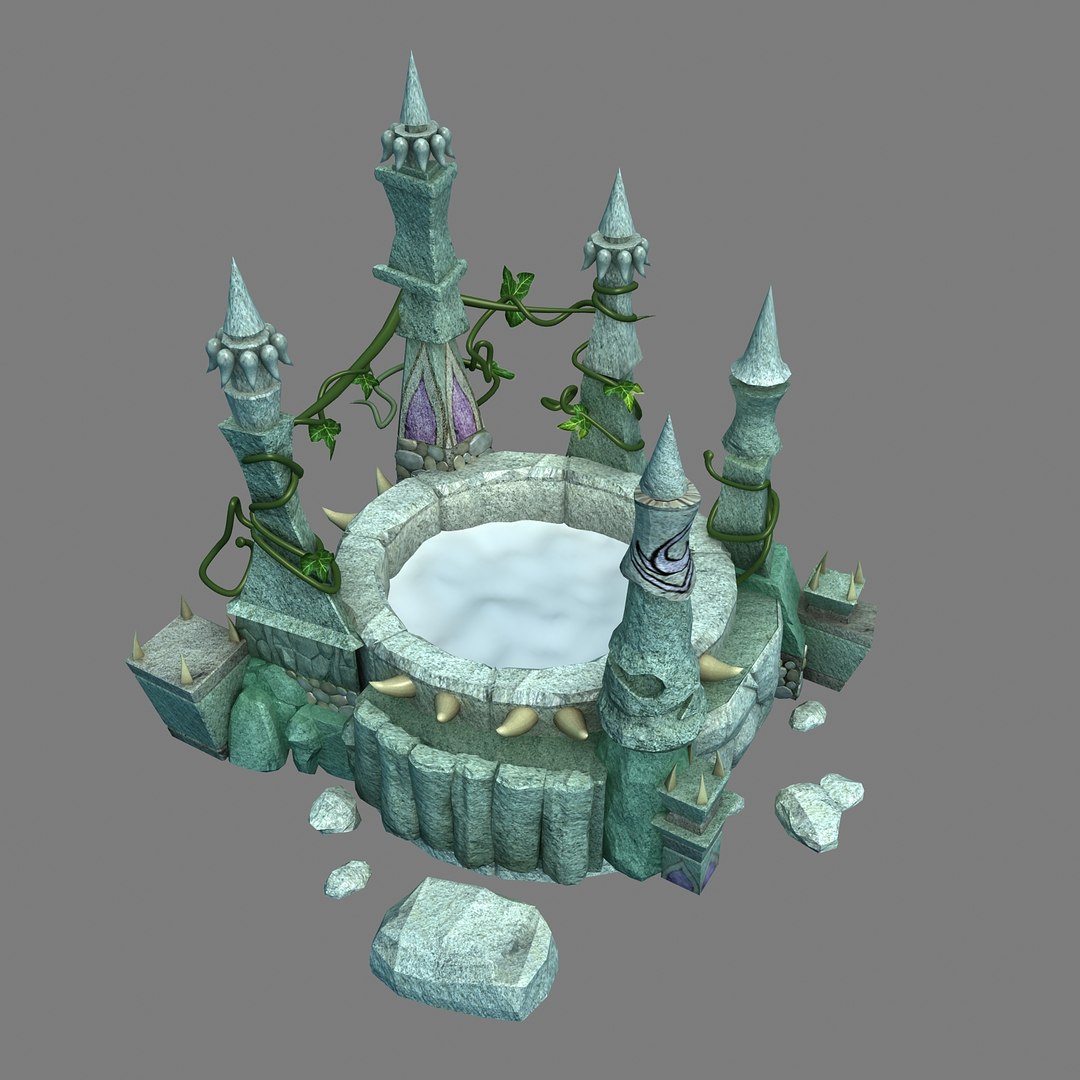 3D gangs demon cave - model - TurboSquid 1452415