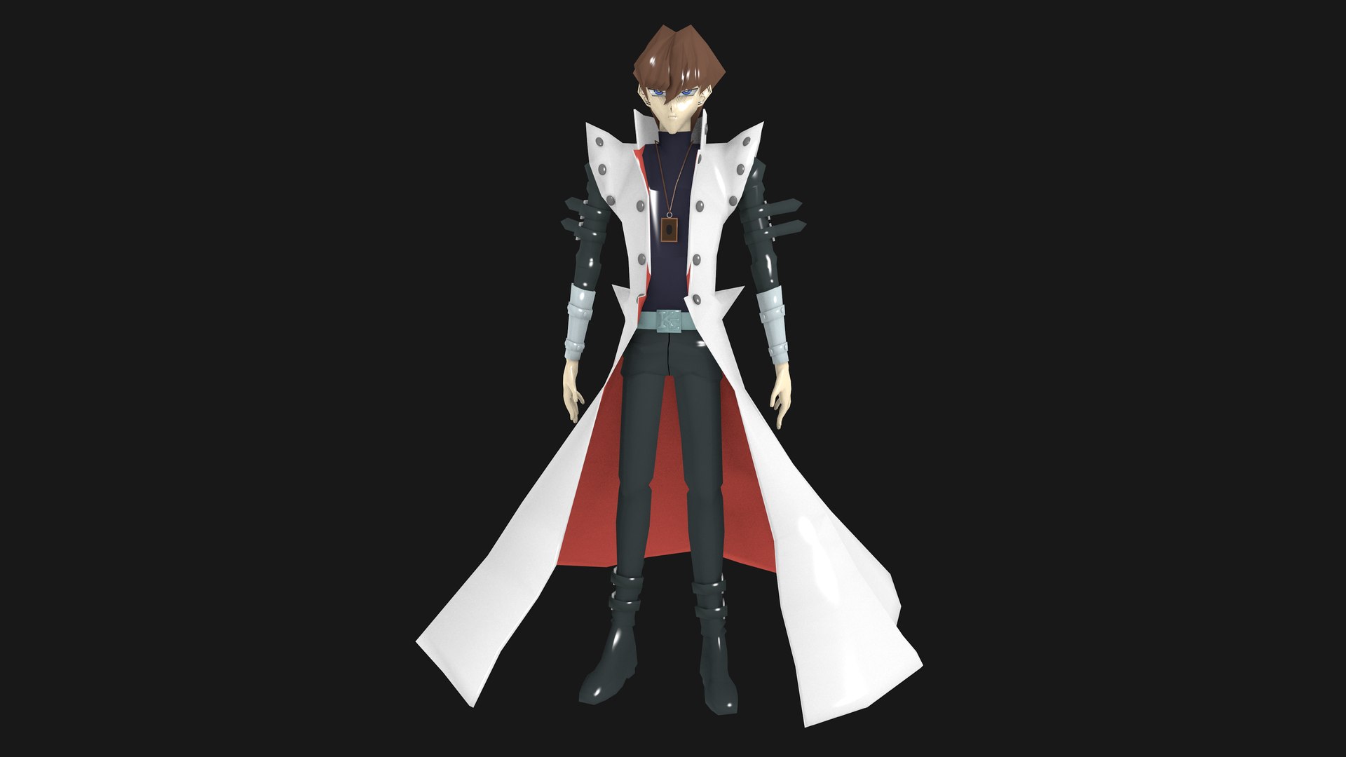 modèle 3D de VRchat Seto Kaiba yugioh - TurboSquid 1952483