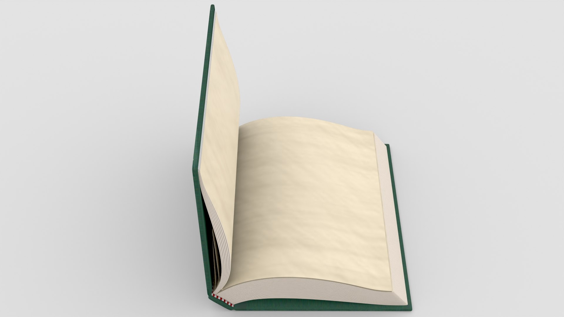 3D Old Book Rigged And Animated Model - TurboSquid 2087240