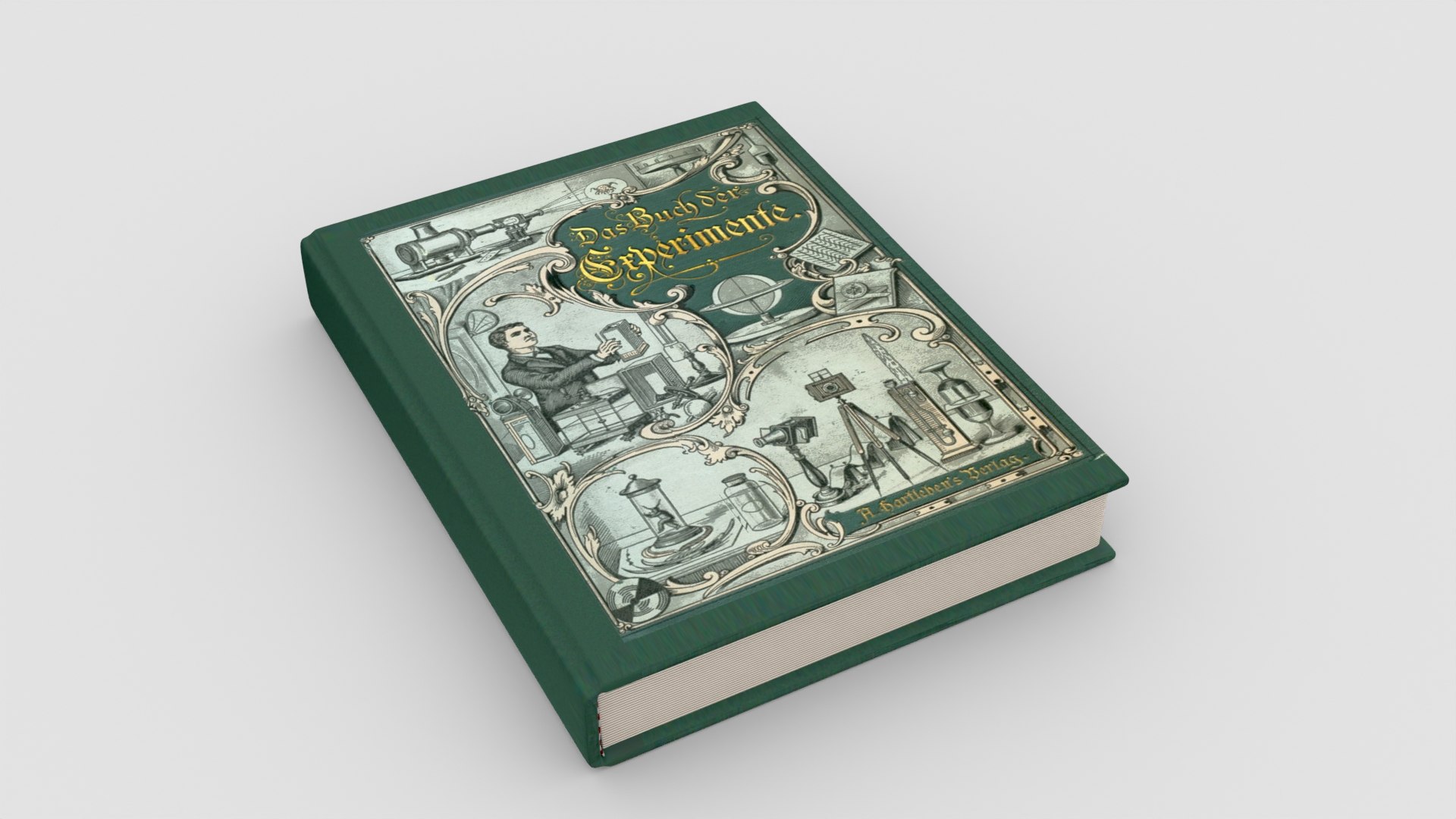 3D Old Book Rigged And Animated Model - TurboSquid 2087240