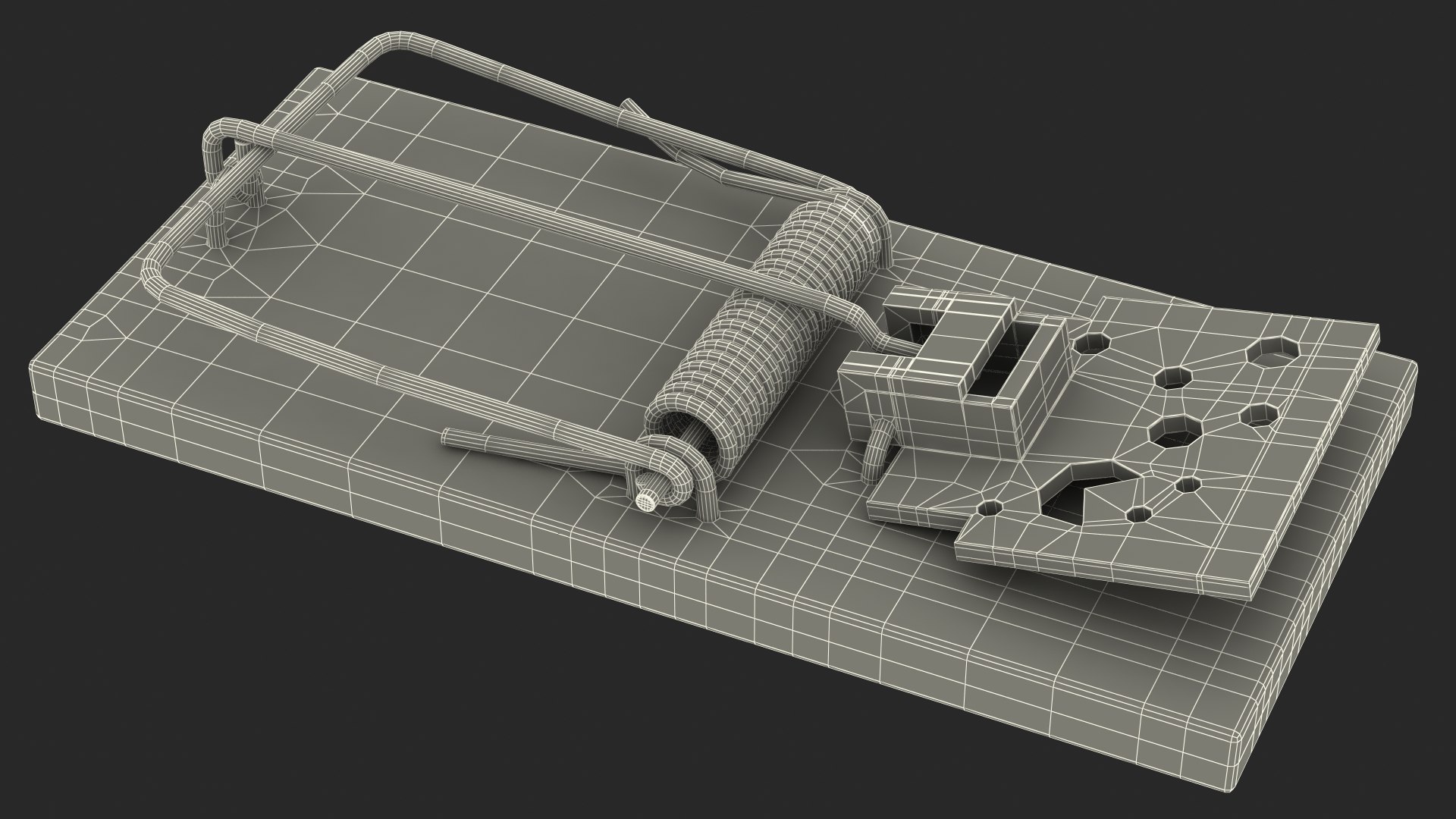 3D Rigged Rat With Trigger Trap Collection Model - TurboSquid 1784998