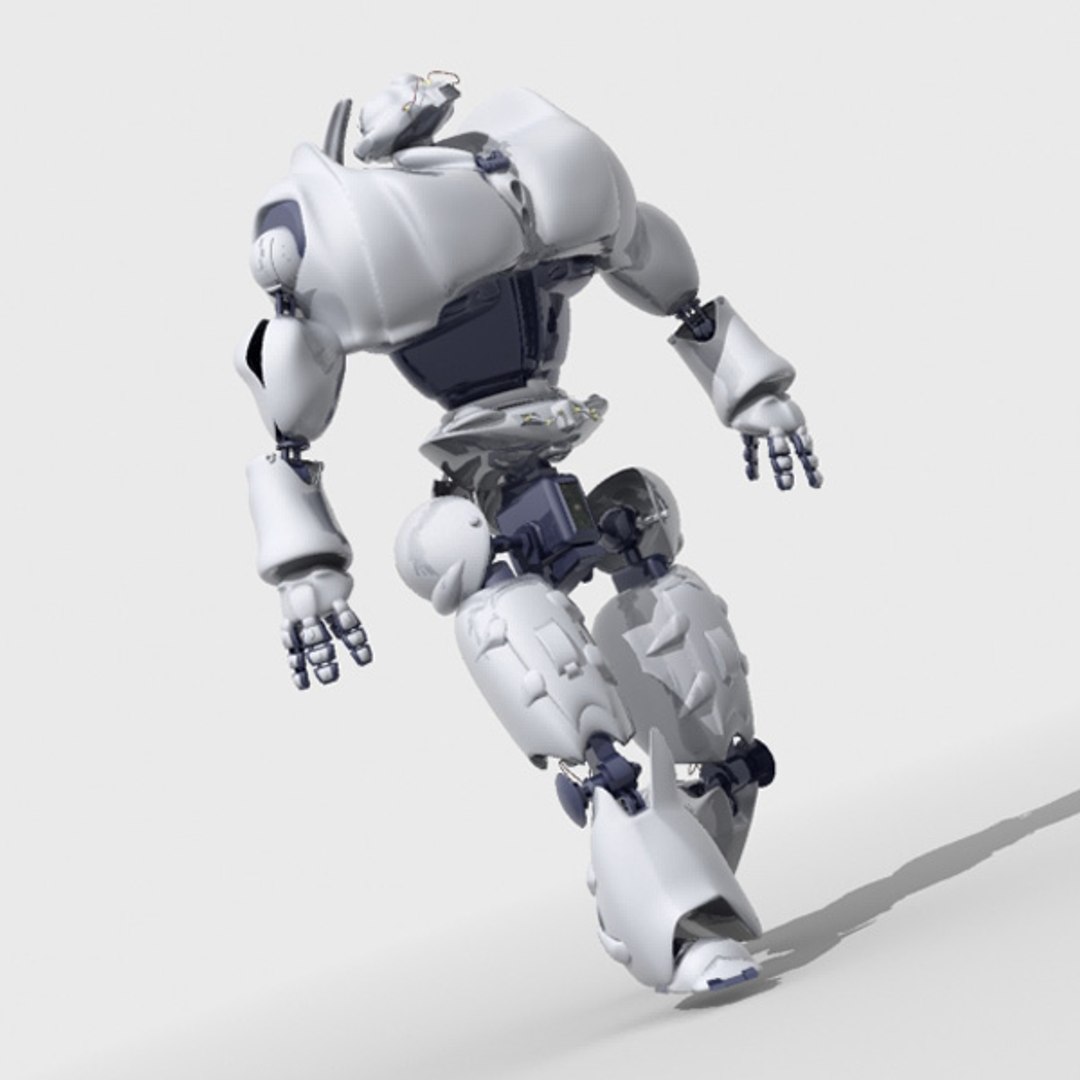 Robot Biped 3d Model