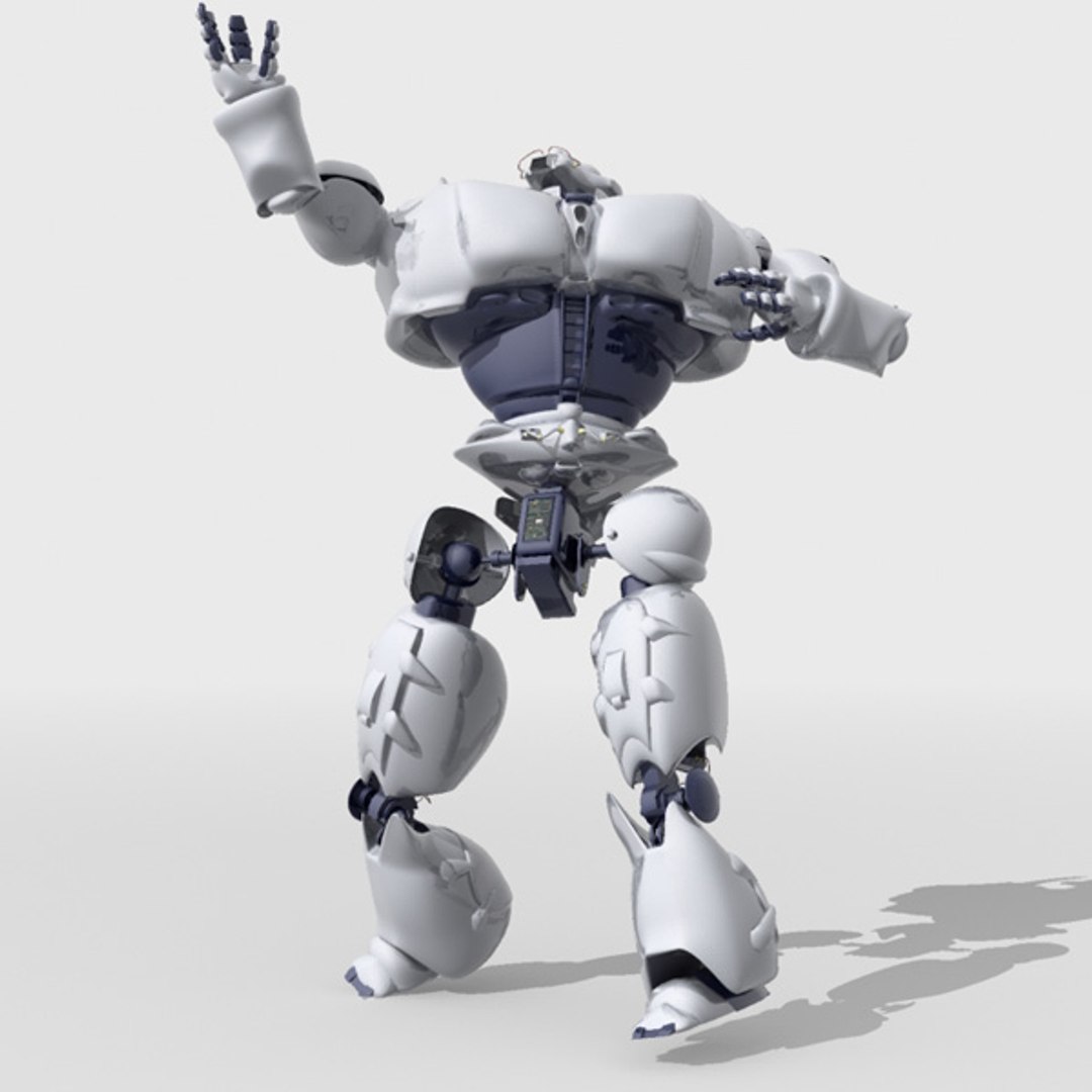 Robot Biped 3d Model