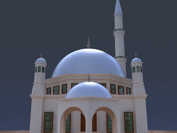 3d mosque