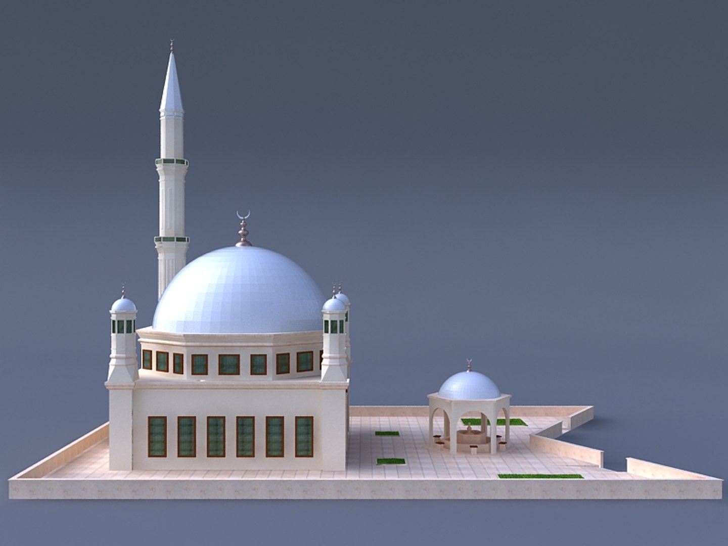 3d Mosque