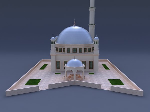 3d mosque
