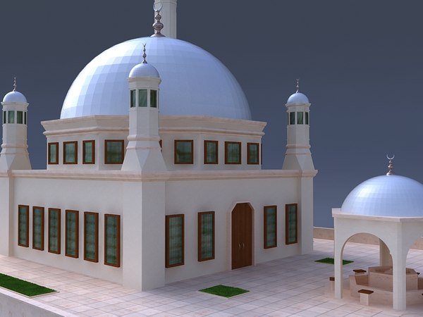 3d mosque