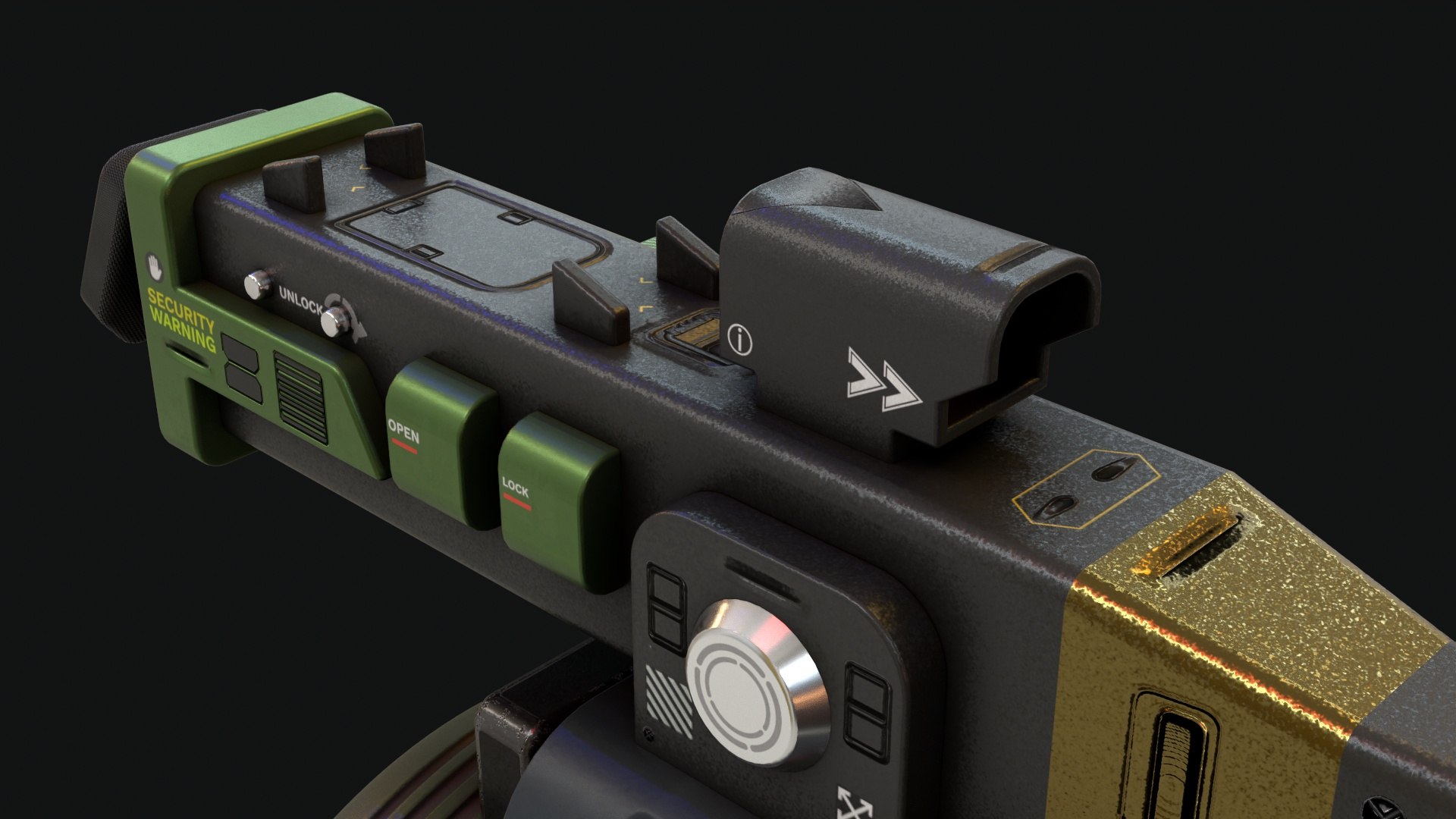 3D model Sentry Turret - TurboSquid 2001767