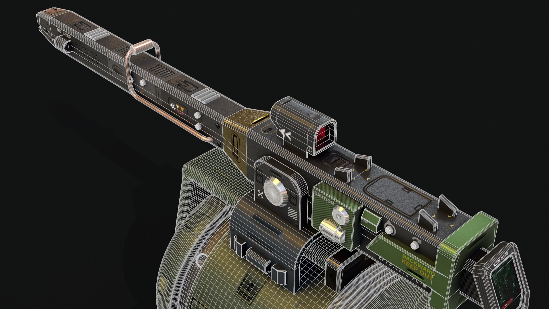 3D model Sentry Turret - TurboSquid 2001767