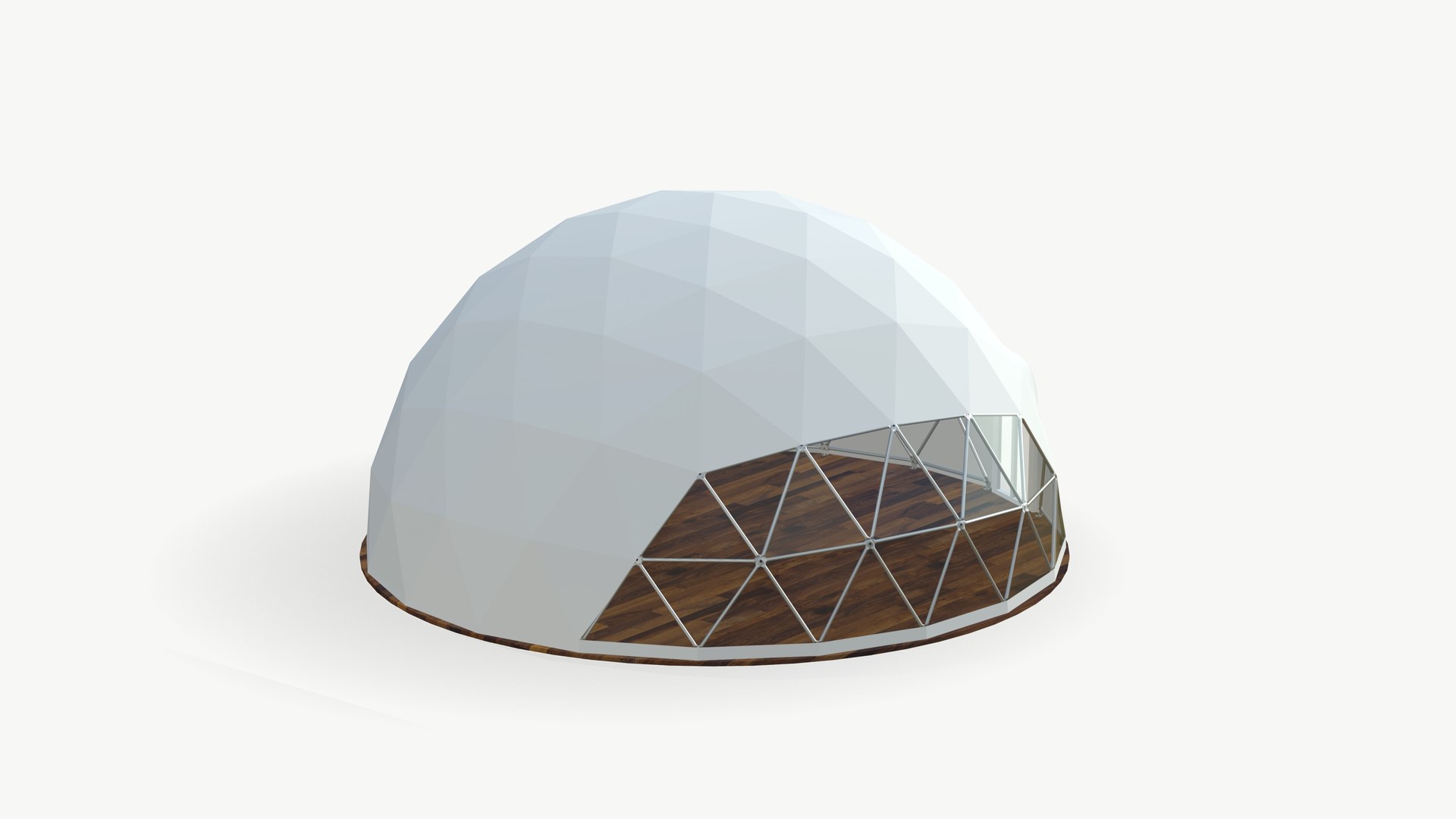 Goedesic Dome 783dm 3D - TurboSquid 2085593