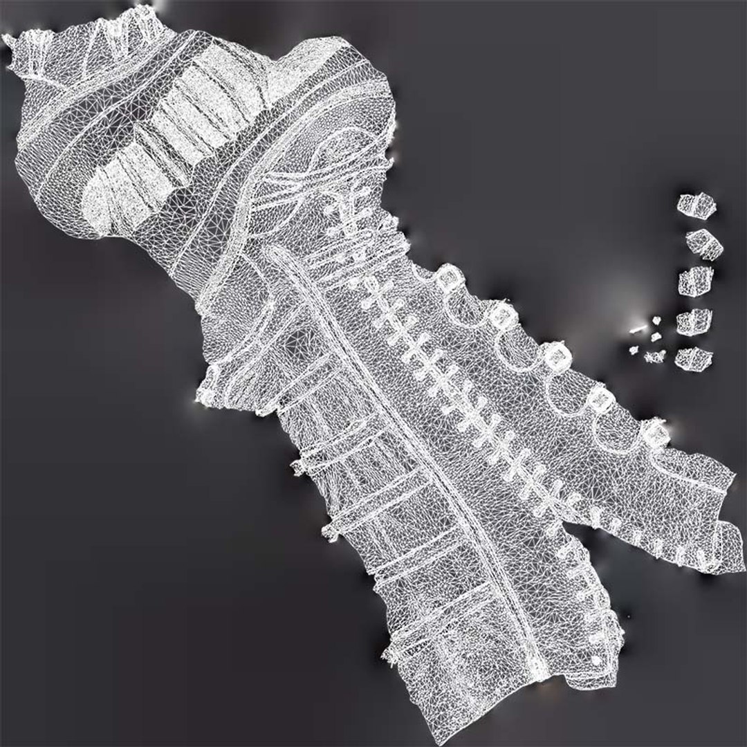 3D Model Demonia Leather Boots Remastered - TurboSquid 2360989