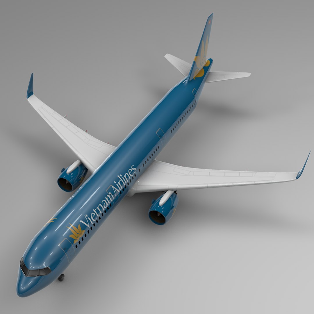 Airbus a321 neo vietnam 3D model - TurboSquid 1443754