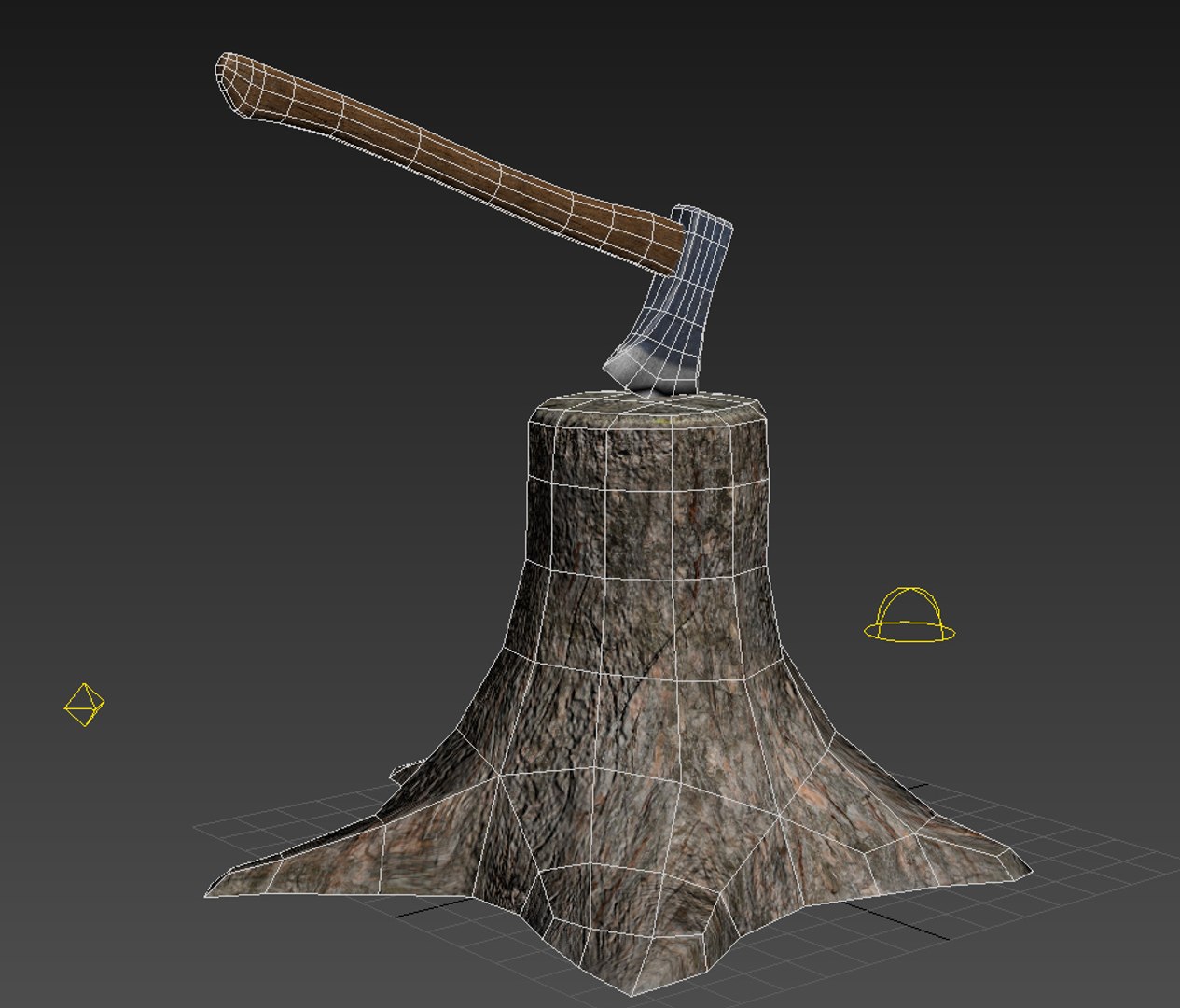 maya tree axe ax