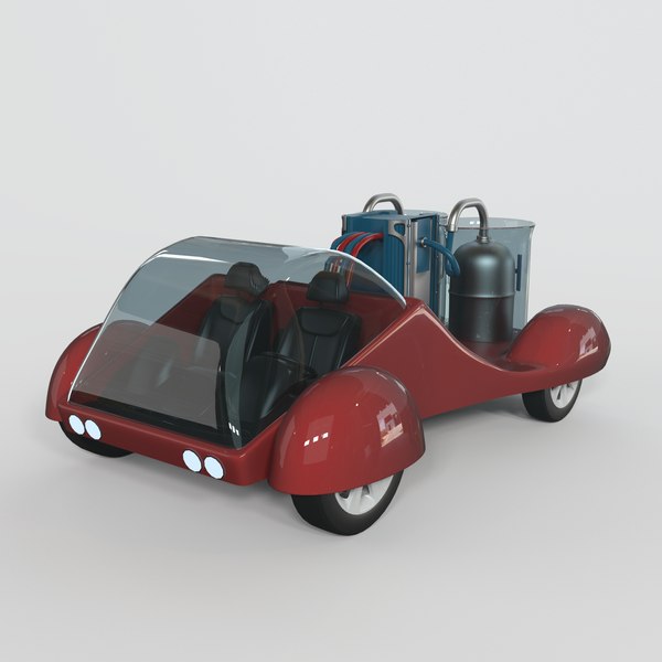Science-Fiction-Auto 3D-Modell - TurboSquid 1553844