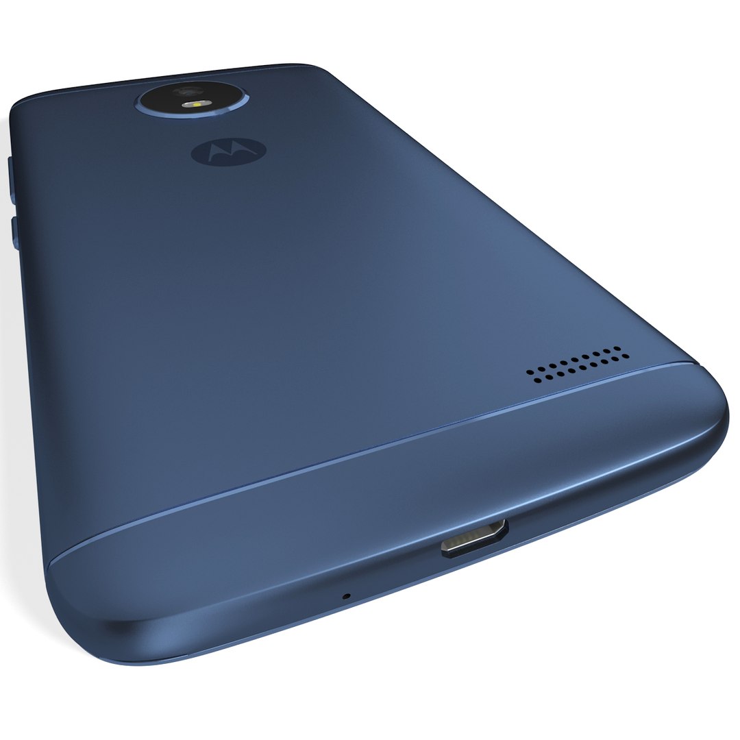 Realistic Motorola Moto E4 3D Model - TurboSquid 1168469
