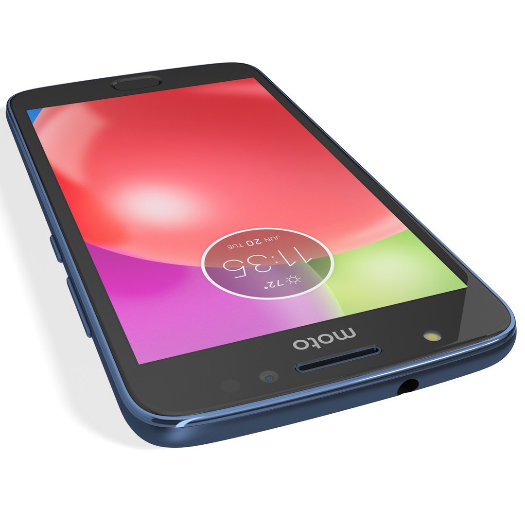 Realistic Motorola Moto E4 3D Model - TurboSquid 1168469