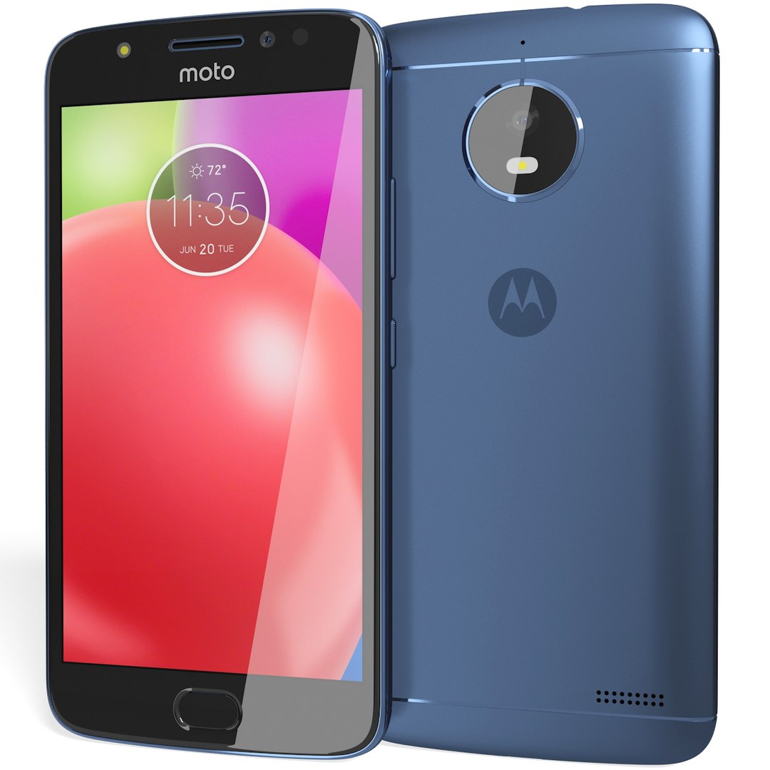 Realistic Motorola Moto E4 3D Model - TurboSquid 1168469
