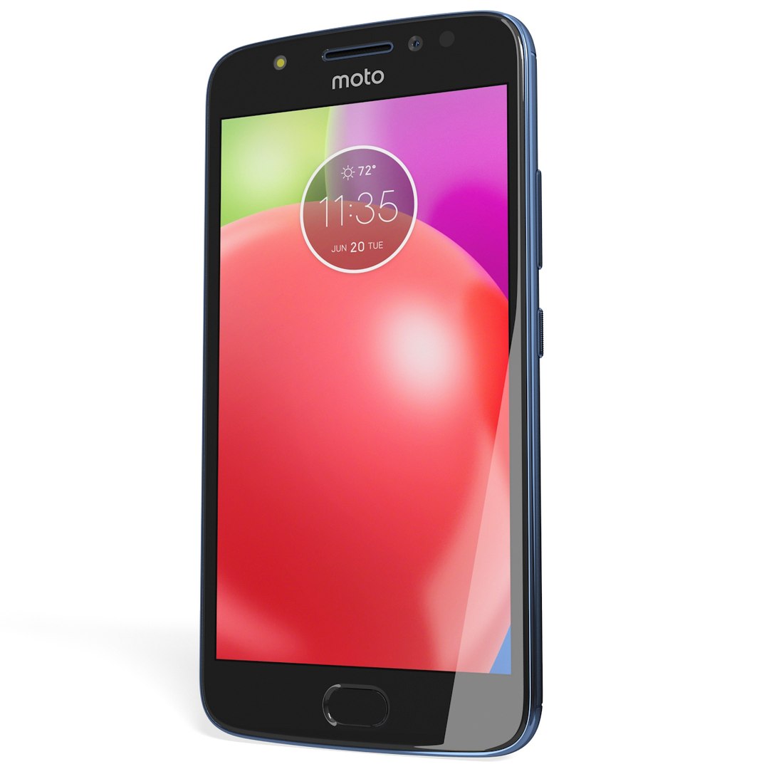 Realistic Motorola Moto E4 3D Model - TurboSquid 1168469