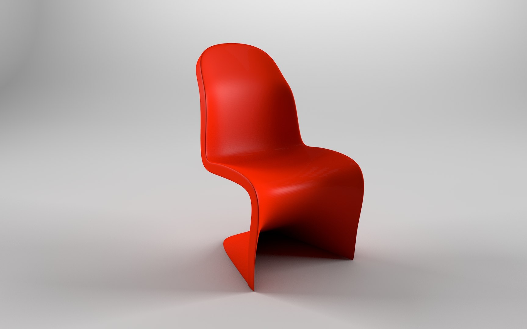 3d Model Panton Chair