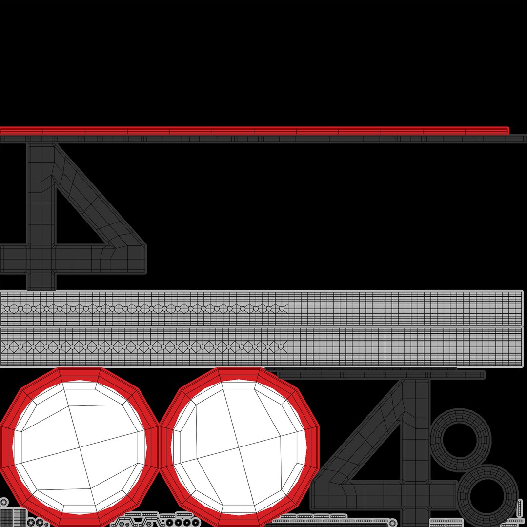 3D Model Speed Limit Road Sign 40 - TurboSquid 2213320